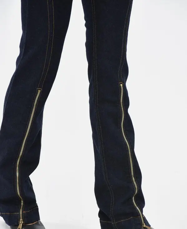 Versace Zip-detailed Jeans
