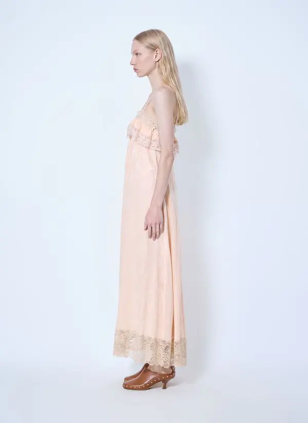 Chloé Thin-strap Long Dress