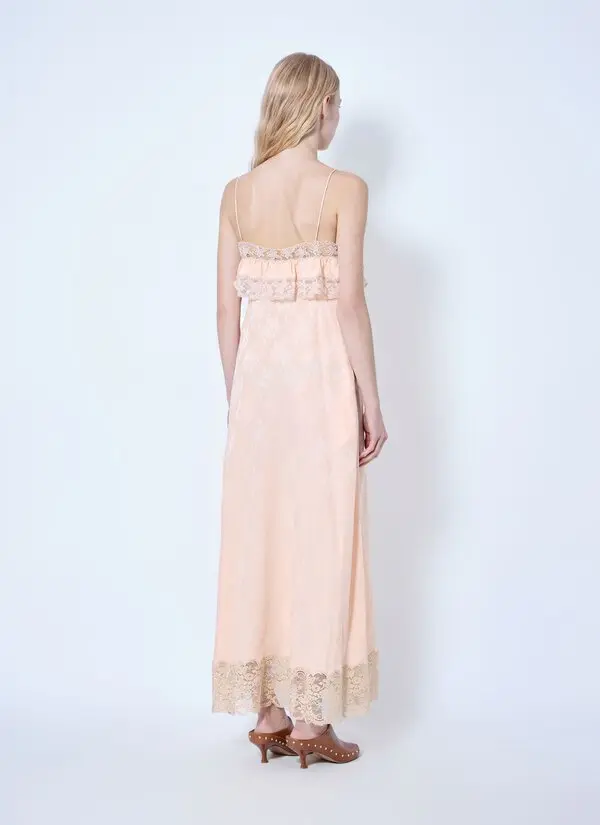 Chloé Thin-strap Long Dress