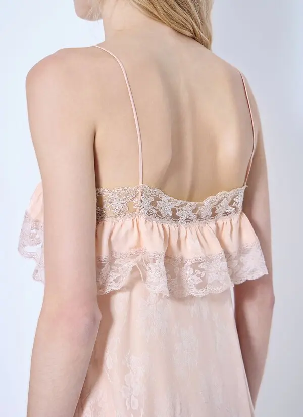 Chloé Thin-strap Long Dress