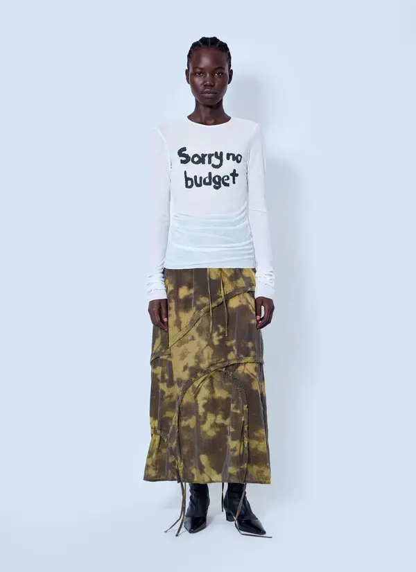LUEDER Vortex Ruched Skirt