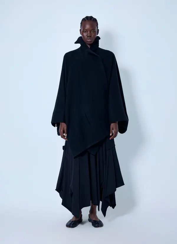 Yohji Yamamoto Draped Skirt A
