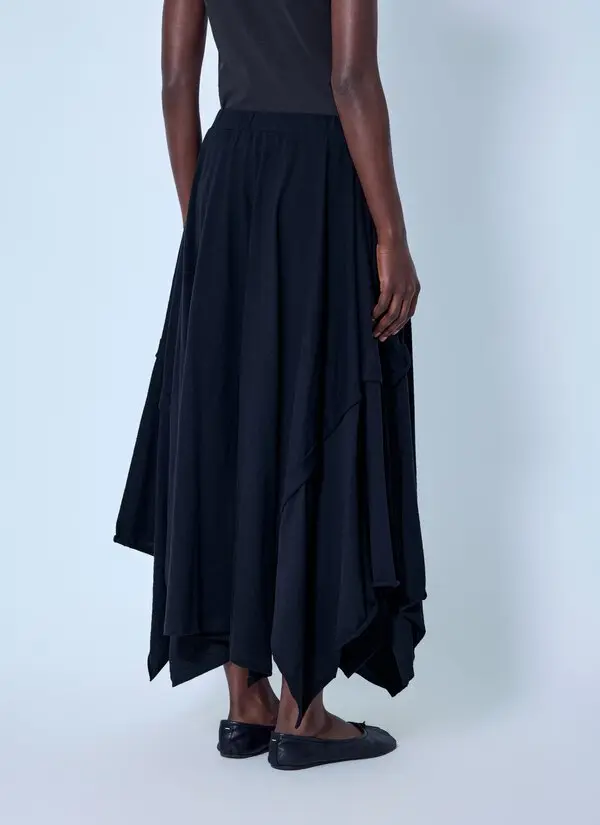 Yohji Yamamoto Draped Skirt A