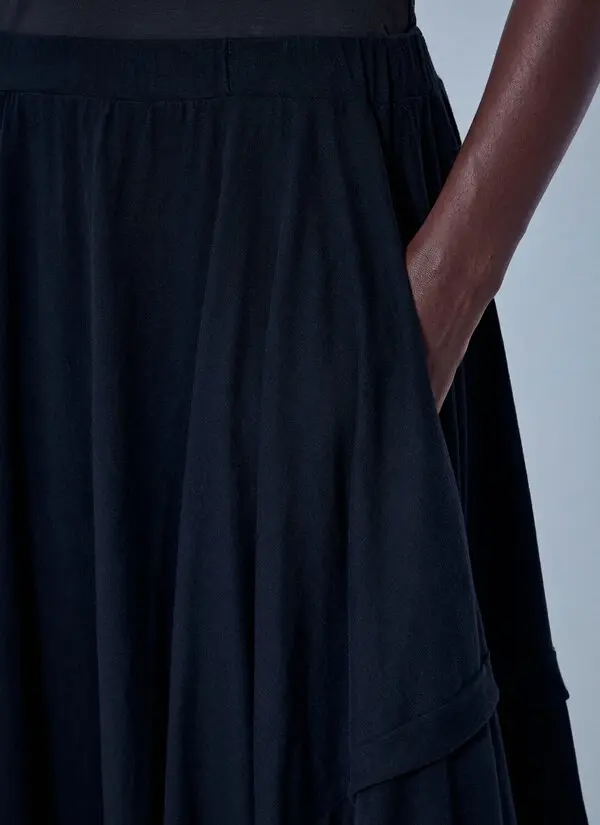 Yohji Yamamoto Draped Skirt A