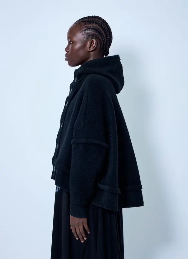 LIMI FEU Pile Out Seam Design Jacket