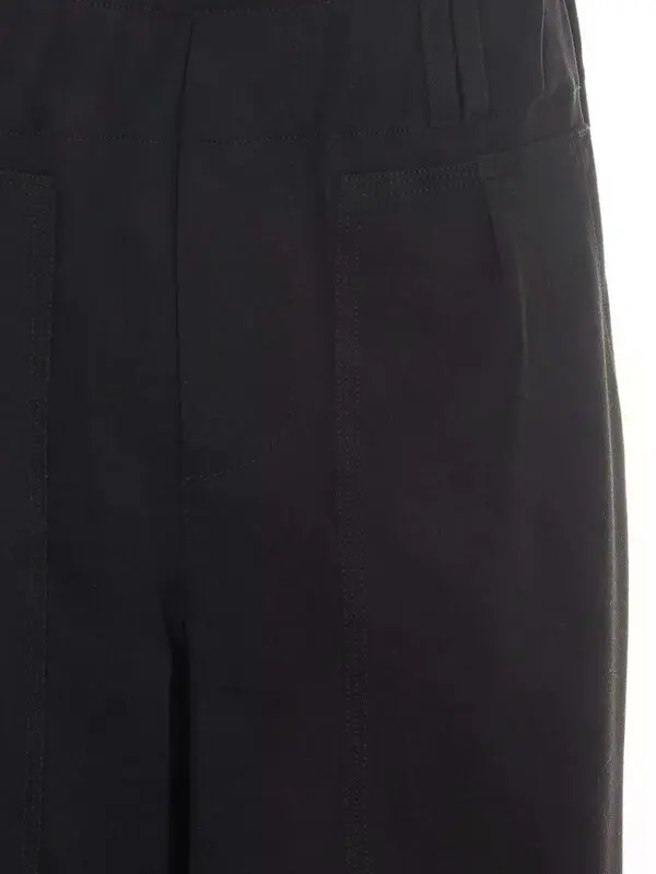 RUE DU BAC High-waisted Elasticated Trousers
