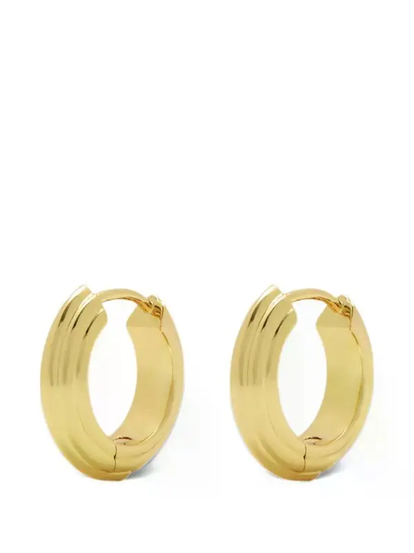 Anni Lu Golden Deco Hoop Earrings - Gold