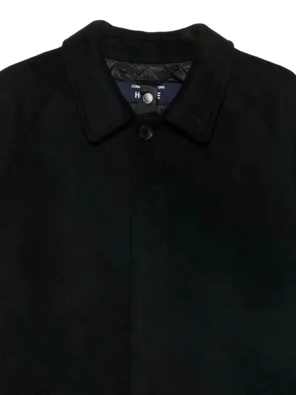 Comme Des Garçons Raglan-sleeve Coat