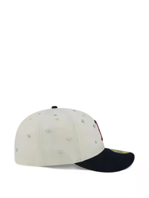 New Era X Boston Red Sox 59fifty Faux Pearl-embellished Cap