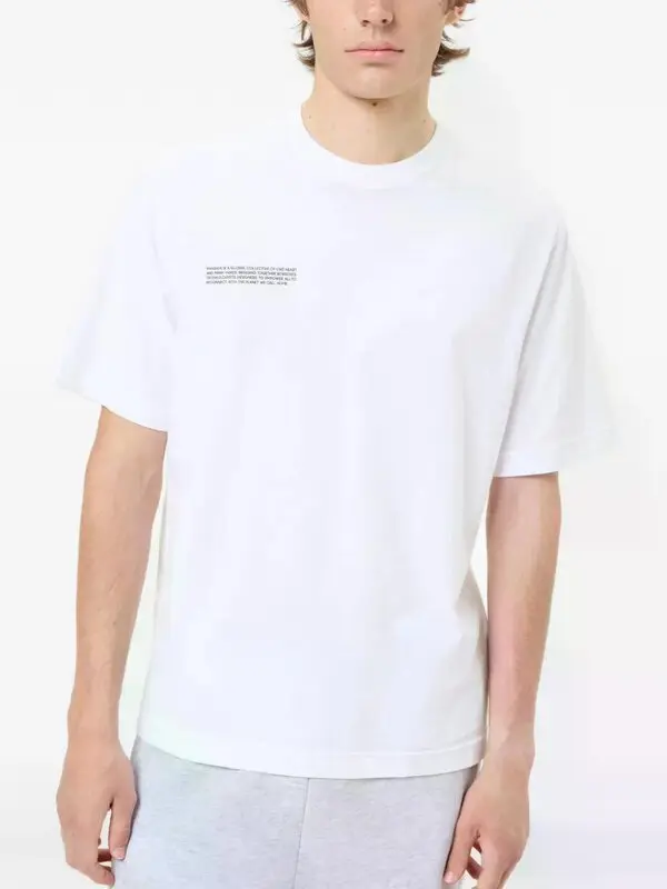PANGAIA Text-print Midweighht T-shirt