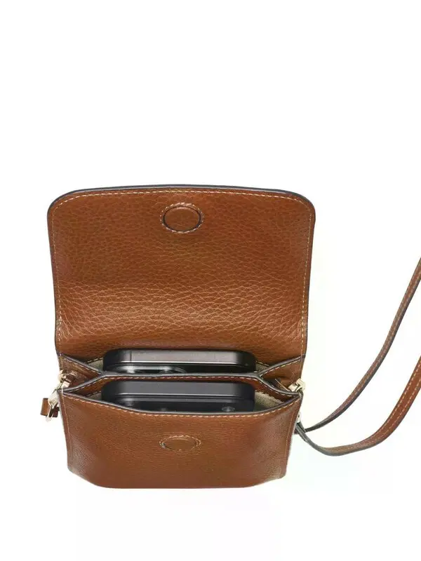 ASPINAL OF LONDON Duo Pebble-embossed Crossbody Phone Bag