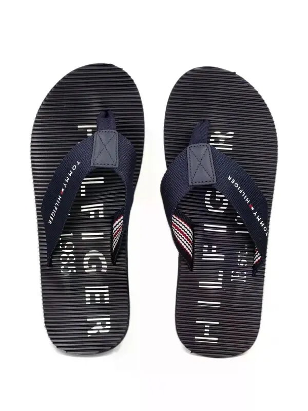 Tommy Hilfiger Logo-print Flip-flops