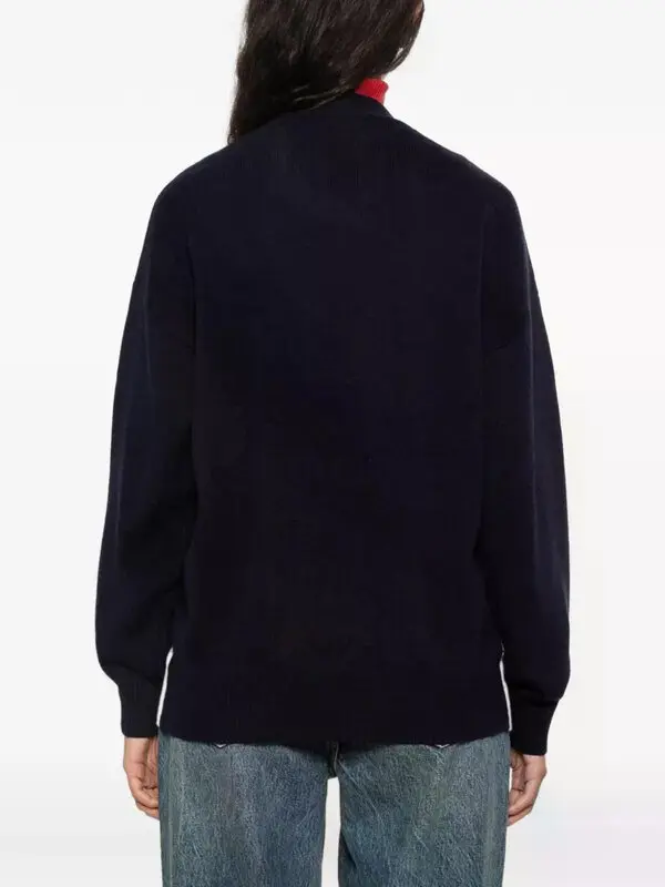 MC2 SAINT BARTH X Peanuts Sasi Snoopy-intarsia Cardigan