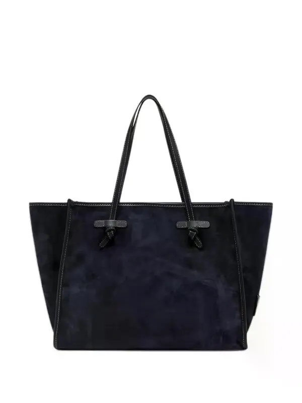 GIANNI CHIARINI Marcella Leather Shoulder Bag - Blue