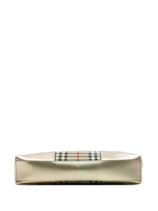 Burberry 2000-2017 Small Horseferry Check Coated Canvas Chichester Crossbody Bag