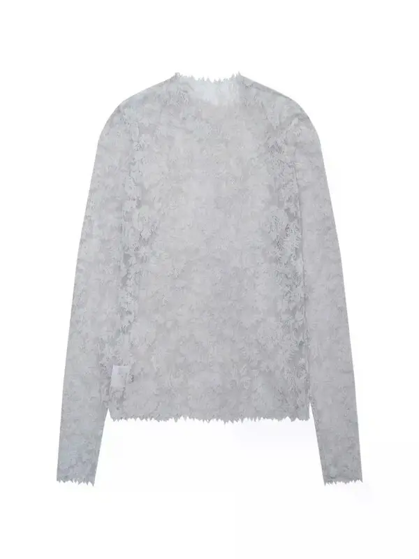 PAULINE DUJANCOURT Lydia Lace Blouse - White