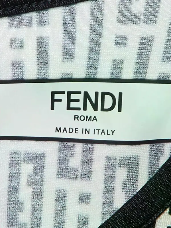 Fendi Ff-print Bodysuit