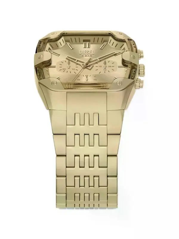 DIESEL® Spiked Cushion -tone Stainless Steel Watch