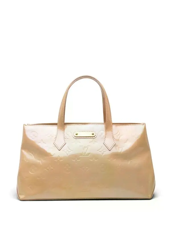 LOUIS VUITTON 2000-2026 Monogram Vernis Wilshire Pm Handbag