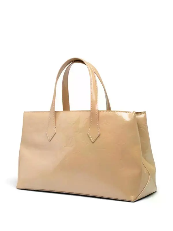 LOUIS VUITTON 2000-2026 Monogram Vernis Wilshire Pm Handbag