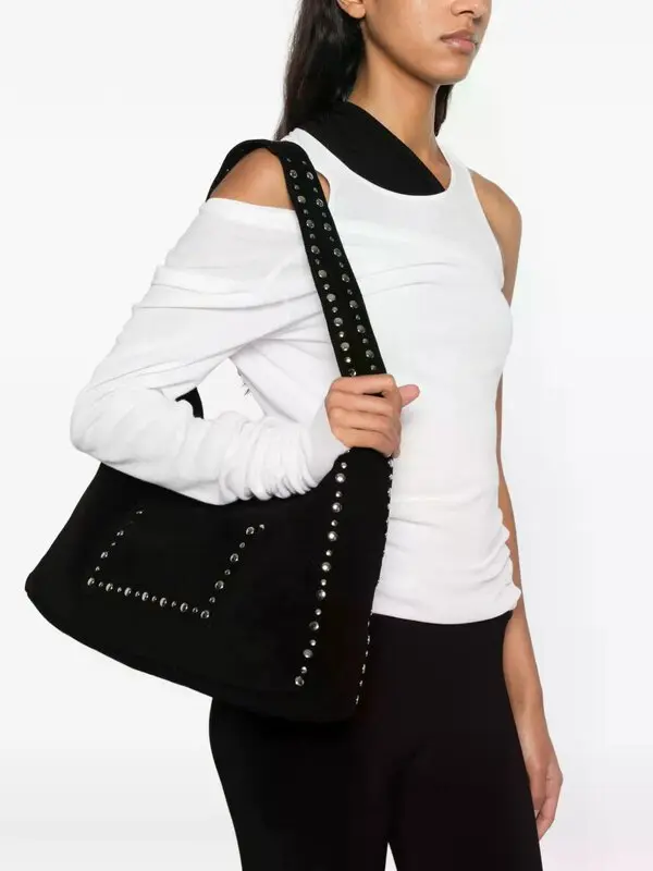 Gimaguas Maxi Franca Stud-embellished Shoulder Bag