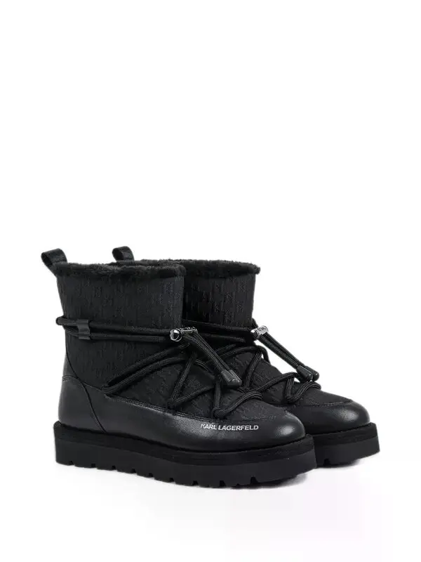 Karl Lagerfeld Thermo Lace-detail Boots