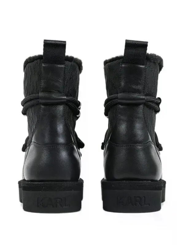 Karl Lagerfeld Thermo Lace-detail Boots