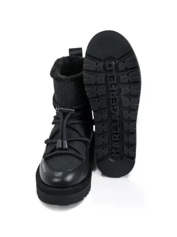 Karl Lagerfeld Thermo Lace-detail Boots