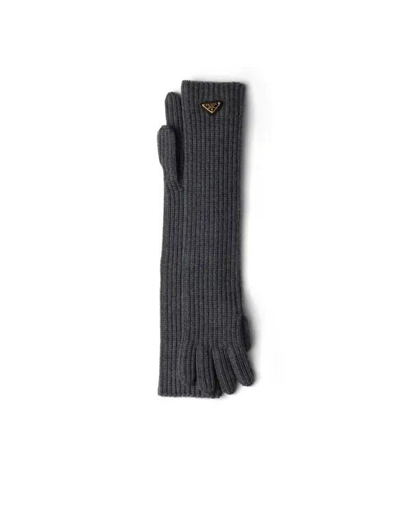 Prada Woo Knit Goves