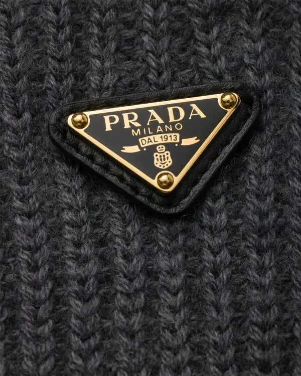 Prada Woo Knit Goves