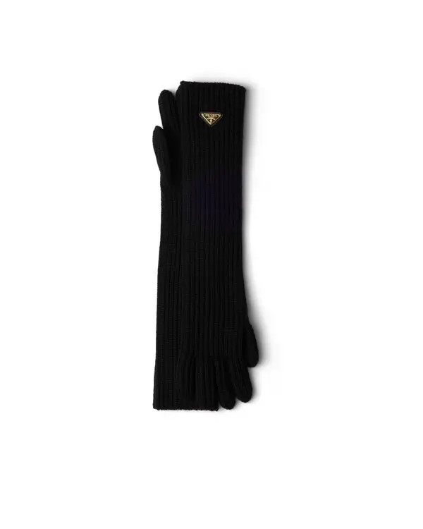 Prada Wool Knit Gloves