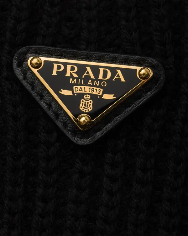 Prada Wool Knit Gloves