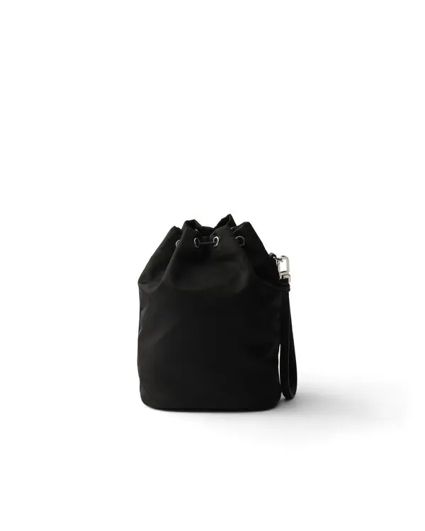 Prada Re-nylon And Saffiano Leather Pouch