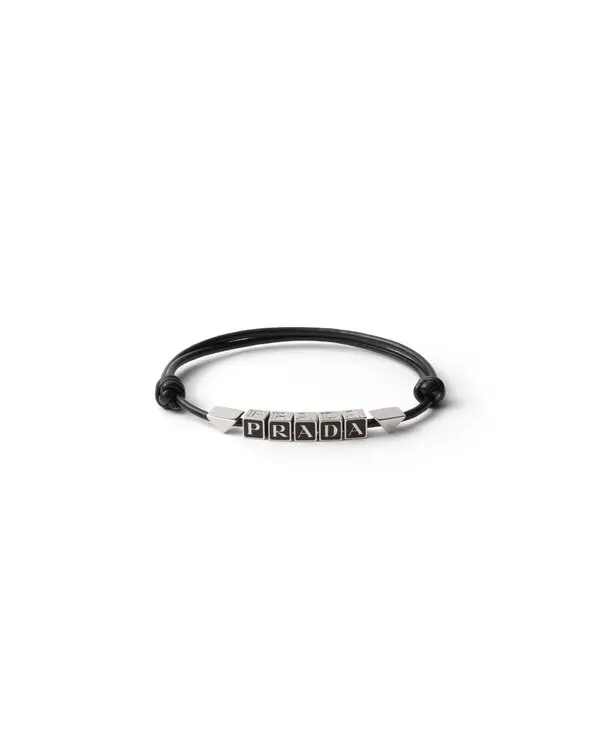 Prada Nappa Leather Bracelet