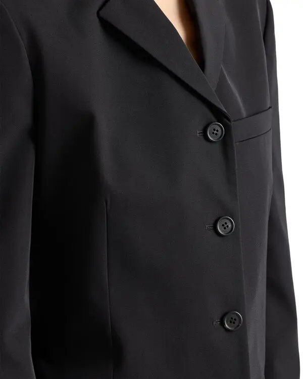 Prada Single-breasted Techno Stretch Jacket