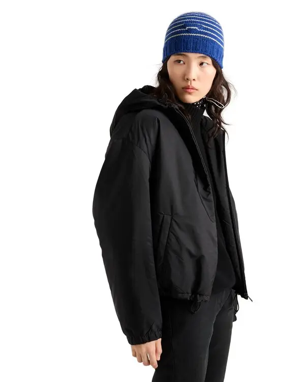 Prada Hooded Lightweight Re-nylon Blouson Jacket