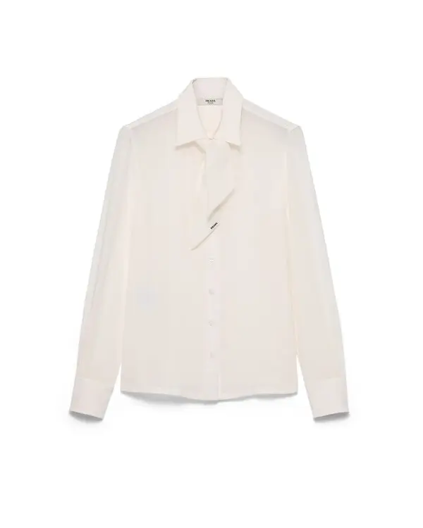 Prada Crepe De Chine Shirt