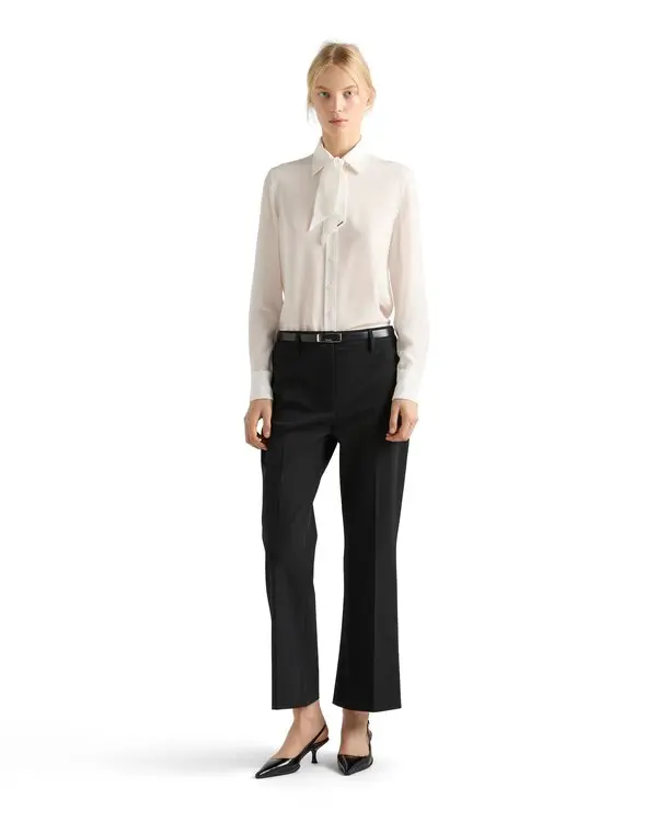Prada Crepe De Chine Shirt
