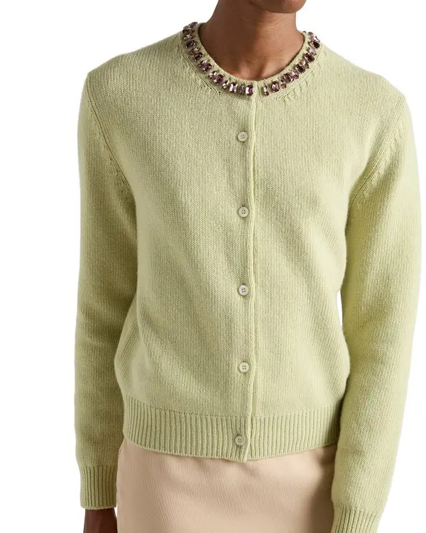 Prada Wool And Cashmere Cardigan