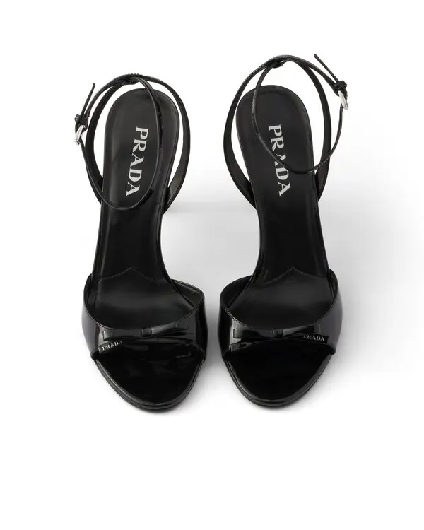 Prada Patent Leather Sandals