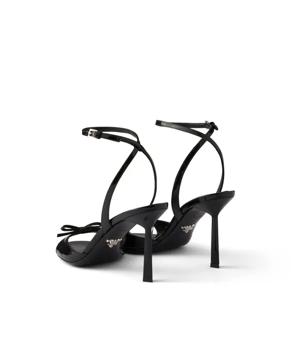 Prada Patent Leather Sandals