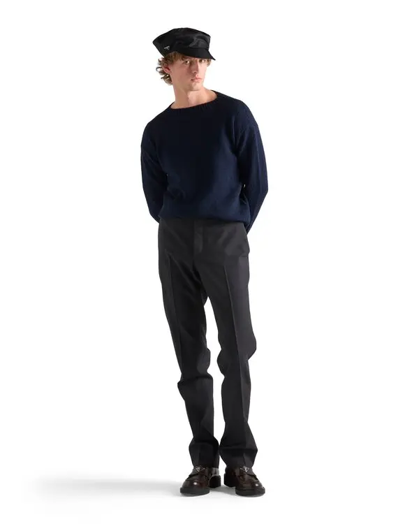 Prada Wool Boat-neck Sweater
