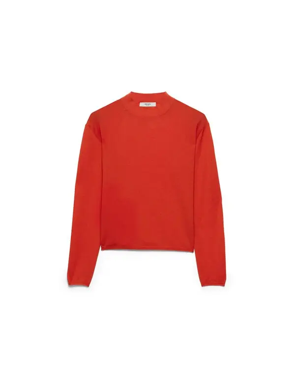 Prada Cashmere Crew-neck Sweater