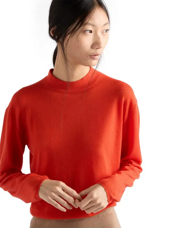 Prada Cashmere Crew-neck Sweater