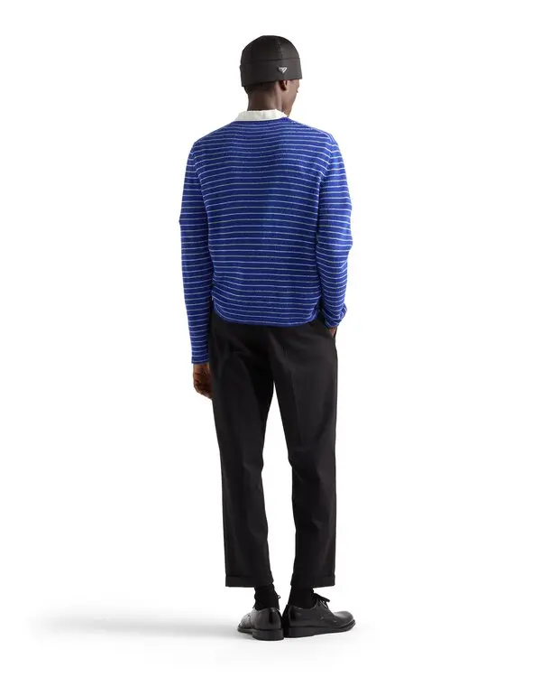 Prada Cashmere V-neck Sweater