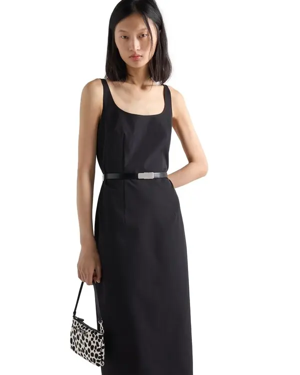 Prada Stretch Technical Fabric Dress