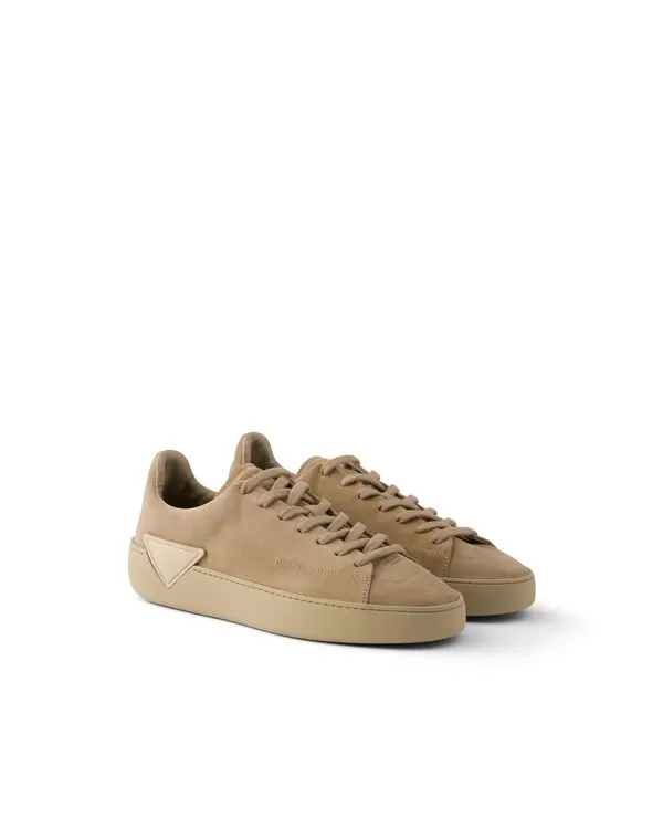 Prada Court Suede Sneakers