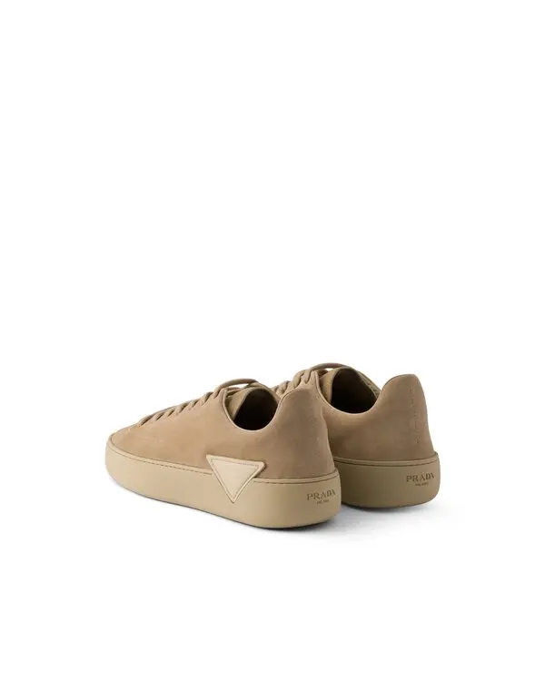 Prada Court Suede Sneakers
