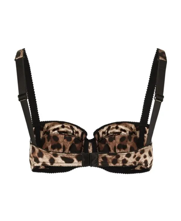 Dolce & Gabbana Leopard Print Bra