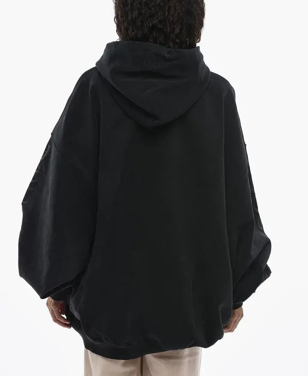 Vetements Oversized Hoodie With Embossed Detail